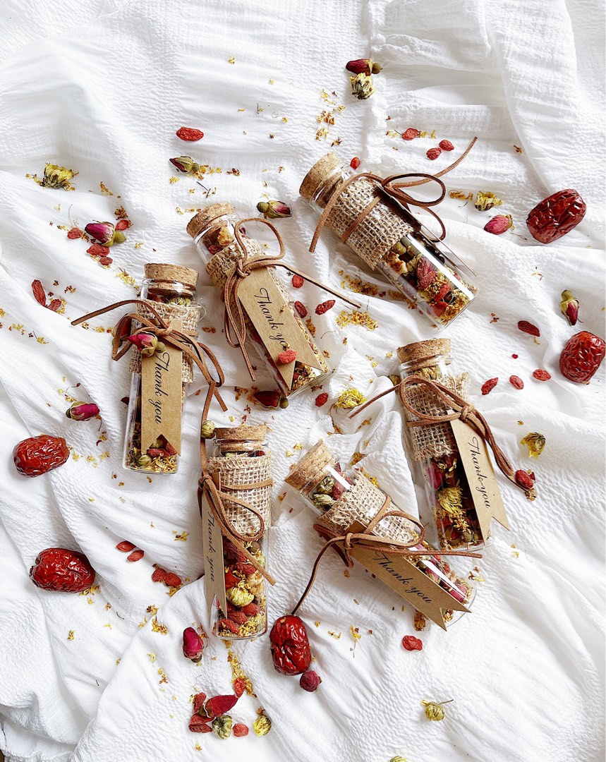 Flower Tea in a Vial- Wedding / Event / Birthday / Farewell ...