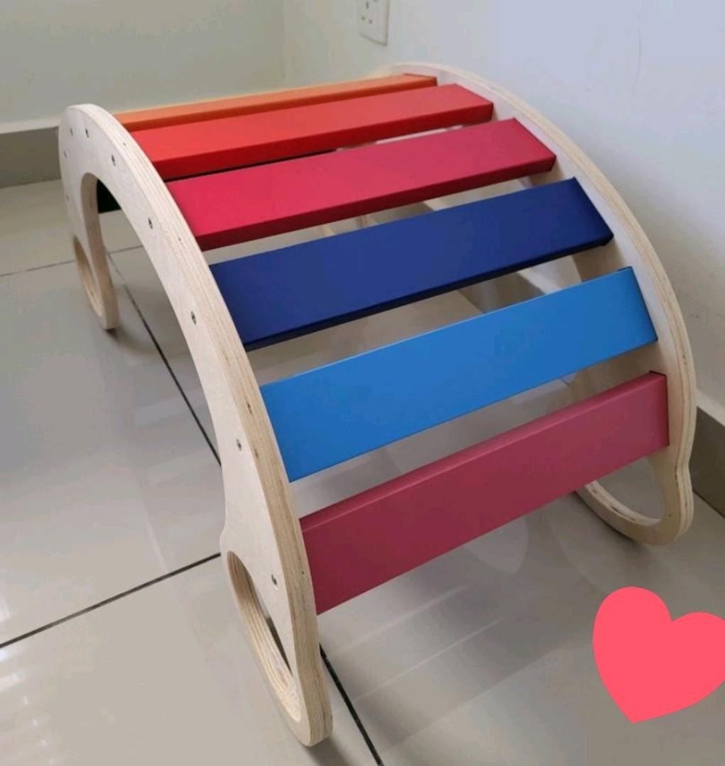 *FREE POST to West Malaysia only / Ready Stock* Kids Wooden Rocking ...