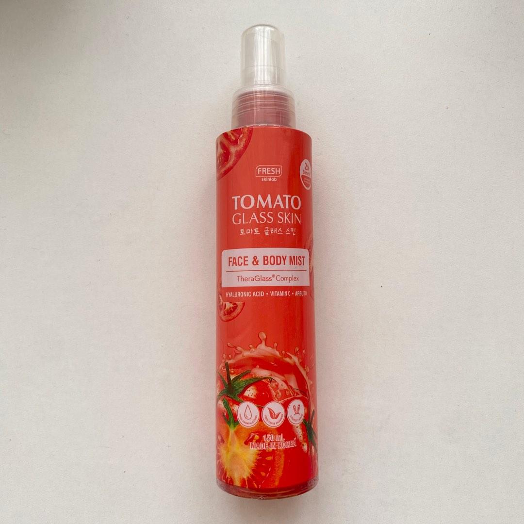 Fresh Skinlab Tomato Glass Skin Face and Body Mist, Beauty & Personal ...