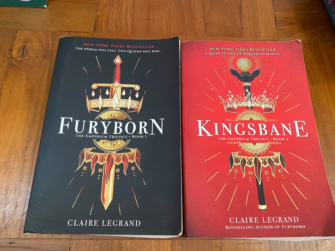Set: Furyborn & Kingsbane by Claire Legrand, Hobbies & Toys, Books ...