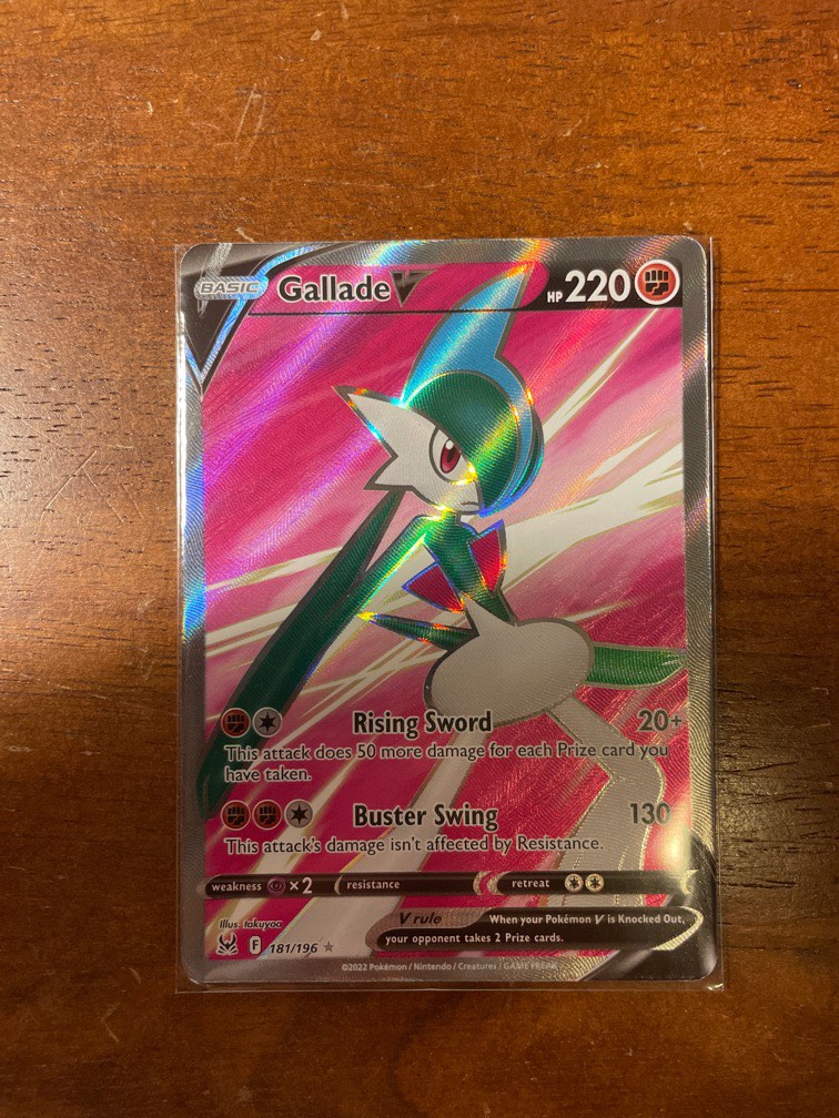Gallade full art lost origins, Hobbies & Toys, Toys & Games on Carousell