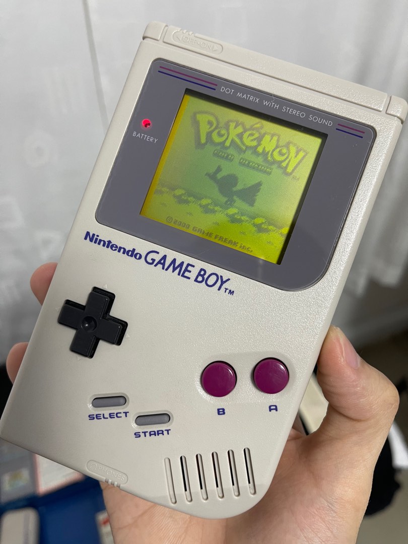 Gameboy DMG-01 With Hard Casing *Sale*, Video Gaming, Video Game ...