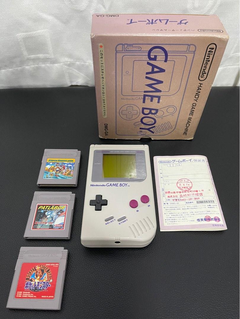 Gameboy DMG-01 with original box, Video Gaming, Video Game Consoles ...