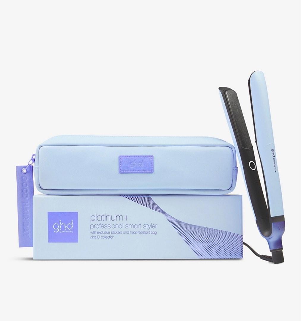Ghd platinum + pastel blue straightener, Beauty & Personal Care, Hair ...