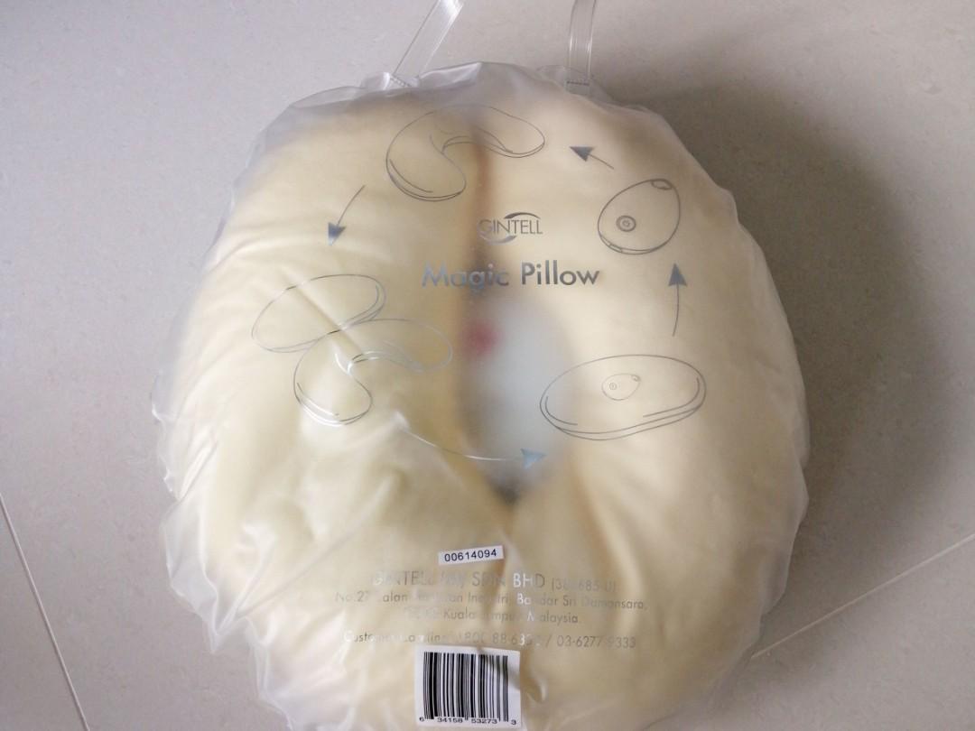 Gintell Magic Pillow, Furniture & Home Living, Home Decor, Cushions ...