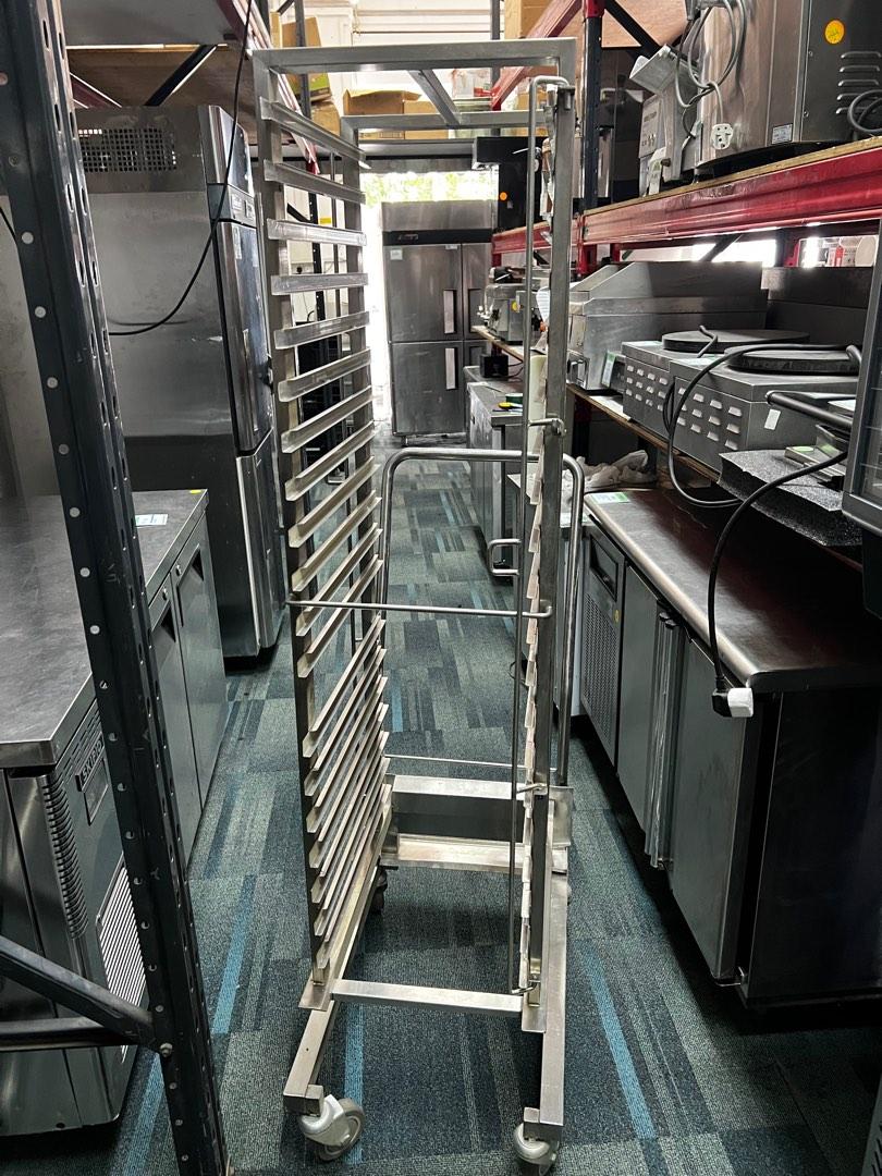 GN pan trolley for combi oven 20 x gn1/1 / combi oven trolley, TV ...