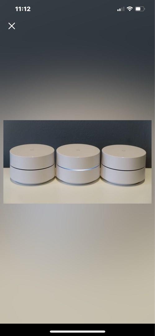 Google Wifi Mesh Router System - AC1304 x 3 units, Computers & Tech ...