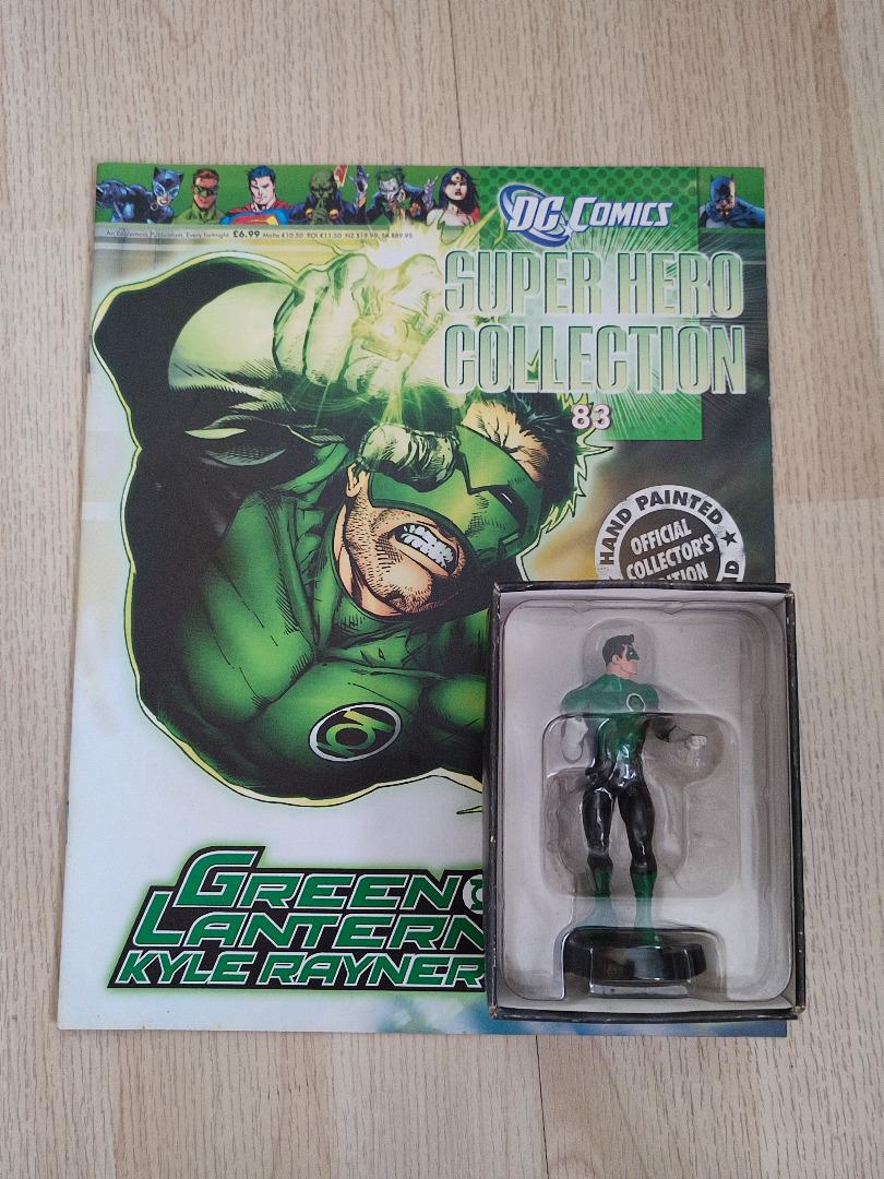 GREEN LANTERN KYLE RAYNER Lead Figurine - Eaglemoss DC Super Hero ...