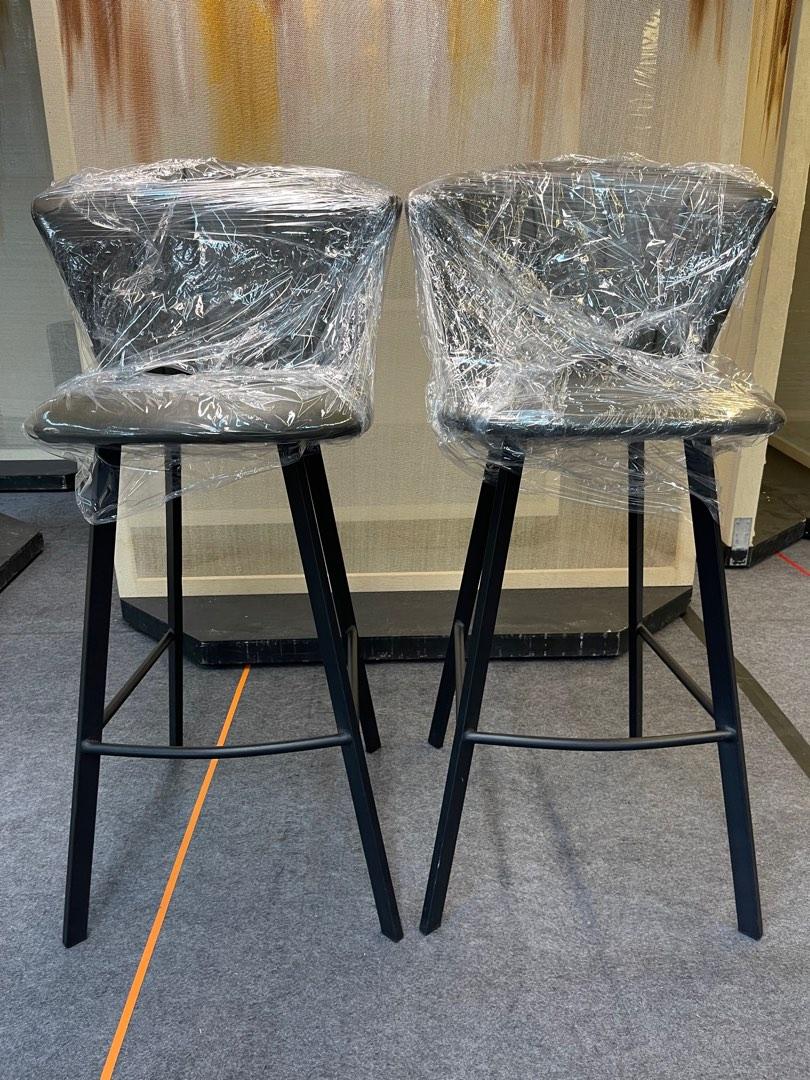 Green Scallop bar stools, Furniture & Home Living, Furniture, Chairs on ...