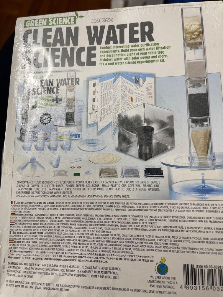 Green Science clean water science, 興趣及遊戲, 手作＆自家設計, 文具及工藝 - 手作 - Carousell
