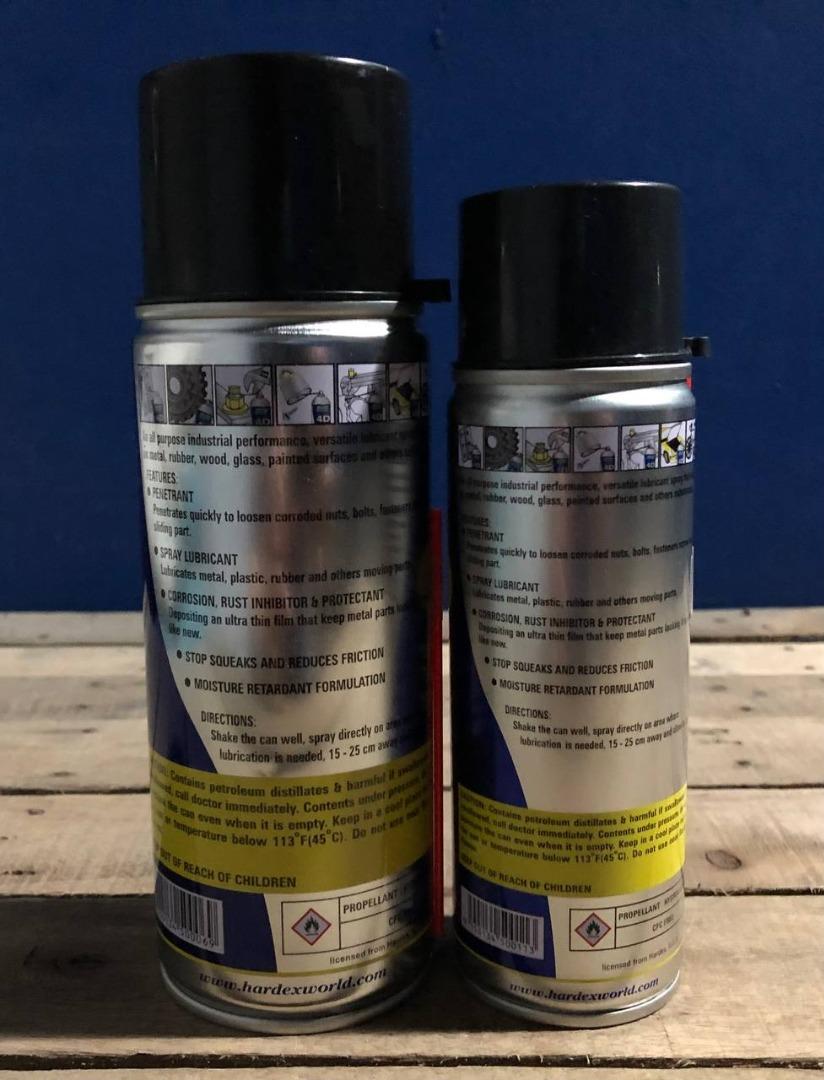 HARDEX 4D PENETRANT & LUBRICANT SPRAY, Motorbikes, Motorbike Parts & Accessories, Maintenance ...