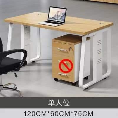 HEAVY DUTY OFFICE COMPUTER TABLE 120x60x75cm, Furniture & Home Living ...