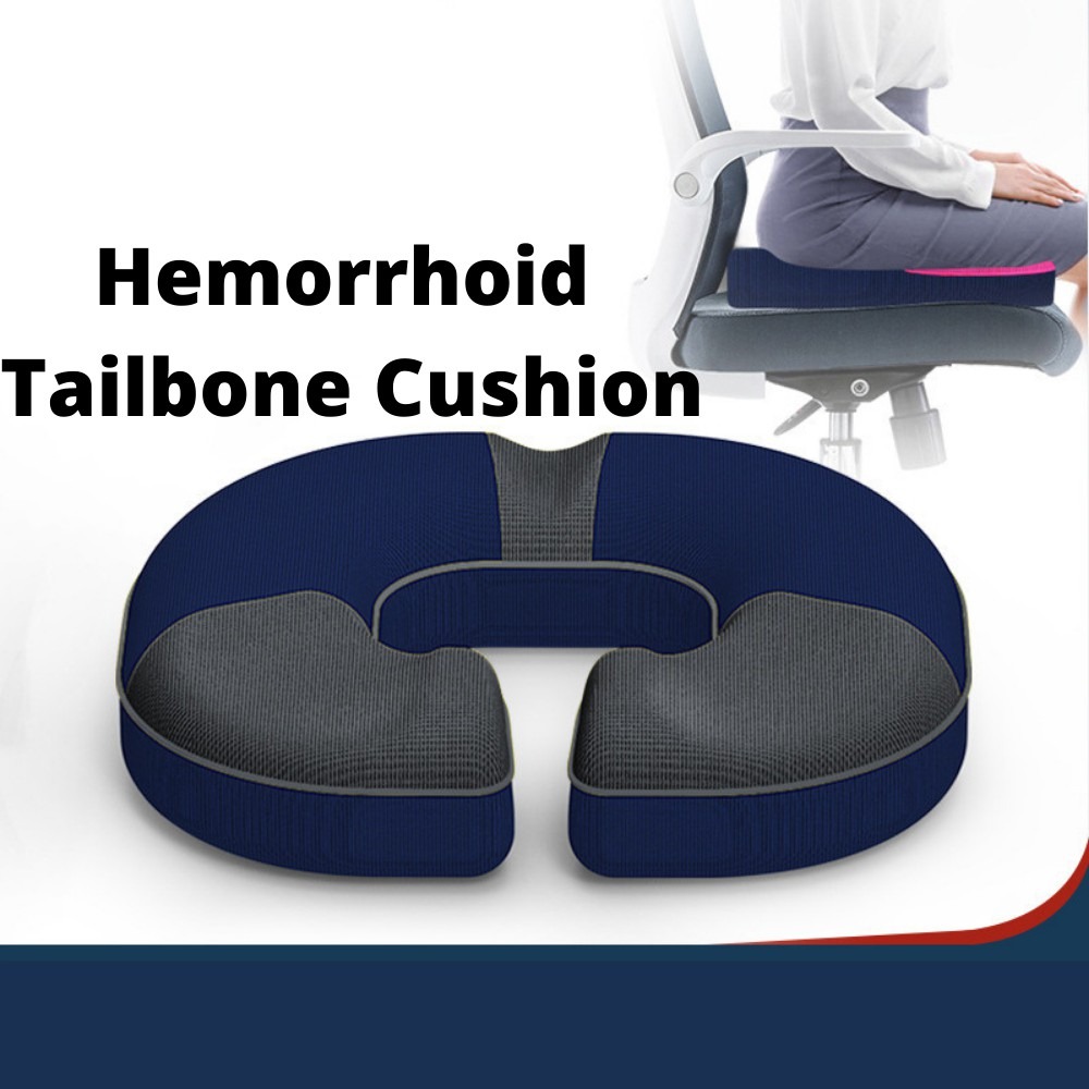 Hemorrhoid Tailbone Seat/Chair Cushion Donut Pillow for Coccyx Prostate ...