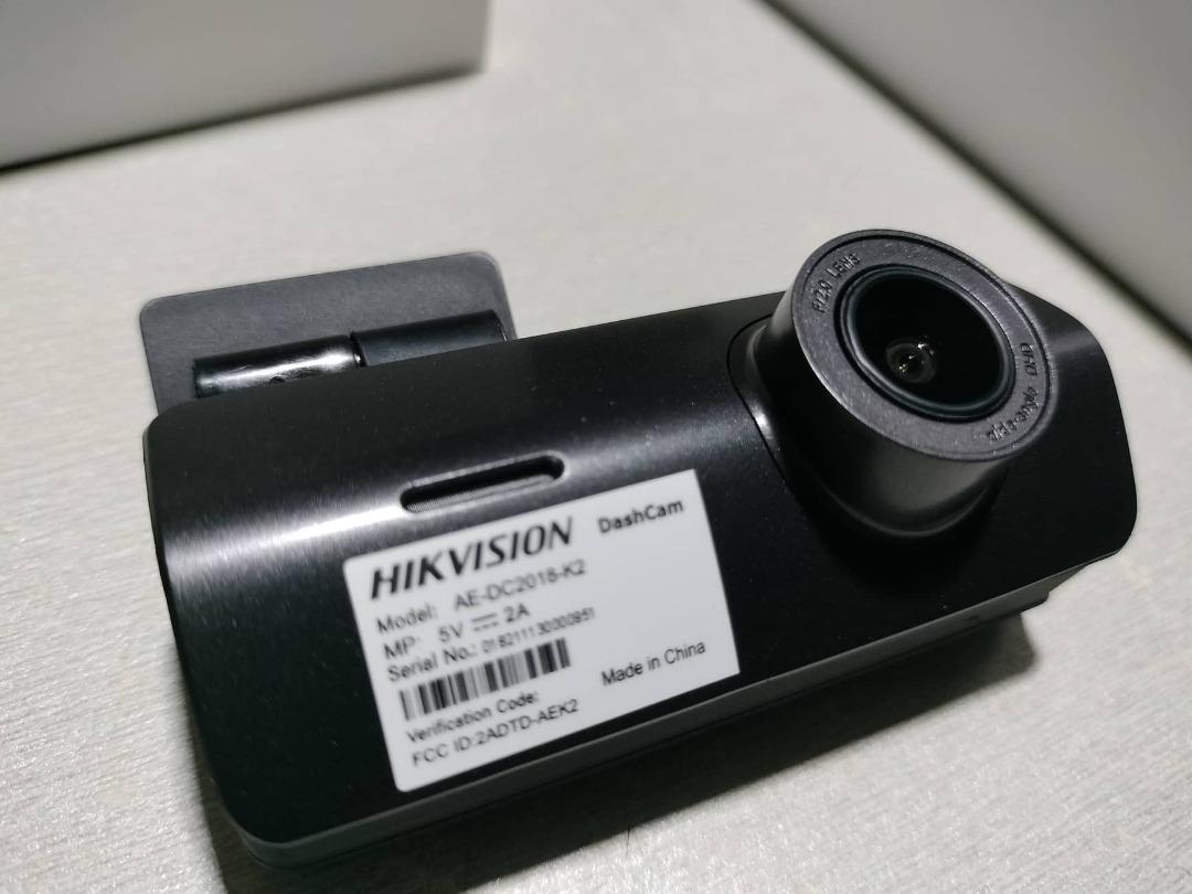 Hikvision DAshCam K2 Camera FULL HD 1080P 30Fps, Photography, Video ...