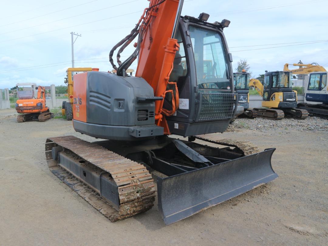 HITACHI EXCAVATOR ZX75US-3 WITH BREAKERLINE, Special Vehicles, Heavy ...