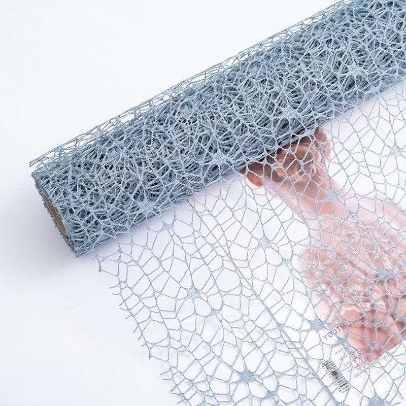 Hollow Mesh Wrapping Paper Flower, Hobbies & Toys, Stationery & Craft ...