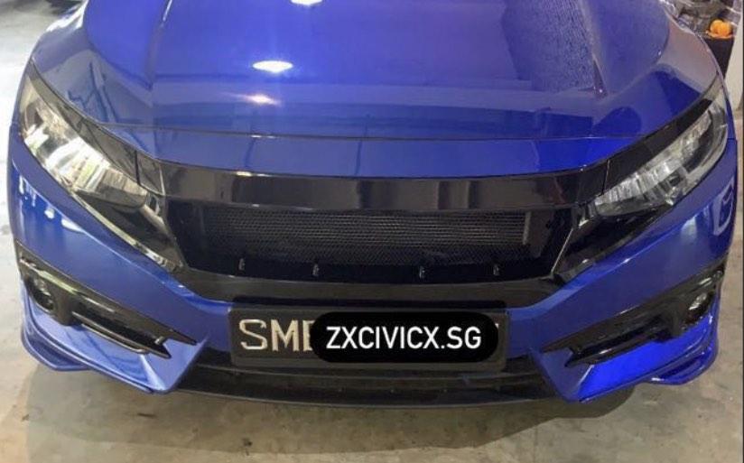 Honda Civic FC type r / FC 450 front honeycomb Si grill / Rs grill ...