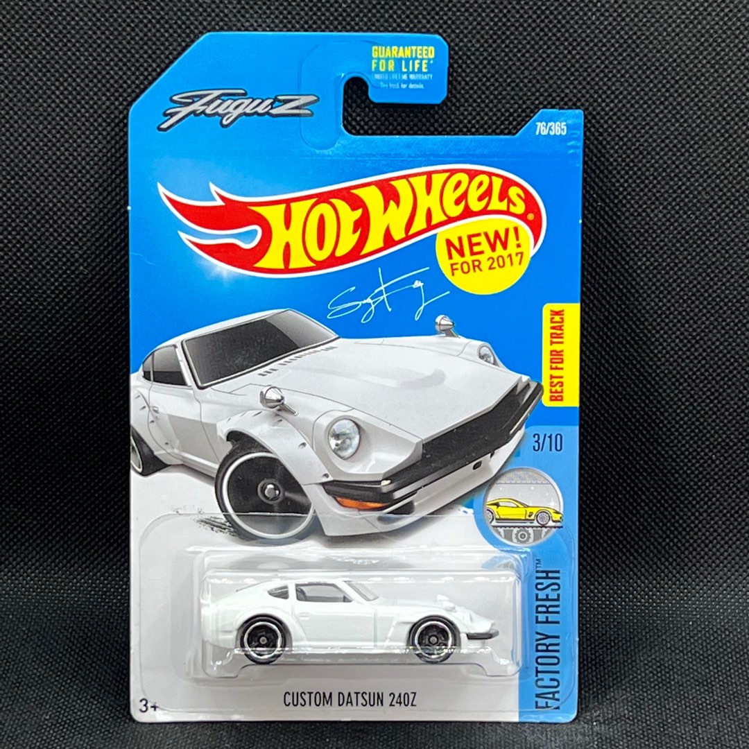 Hot Wheels Datsun 240Z JDM sports car white custom, Hobbies & Toys ...