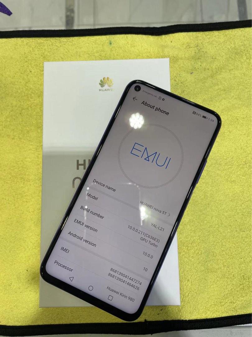 Huawei Nova 5T 8GB+128GB, Mobile Phones & Gadgets, Mobile Phones, Android Phones, Huawei on ...