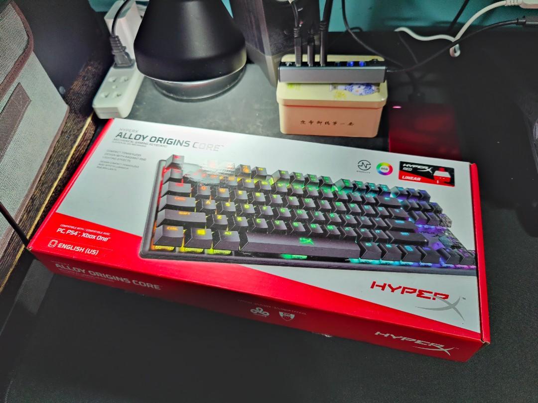 HyperX Alloy Origin Core TKL Red Switch Mechanical Keyboard, Computers & Tech, Parts ...