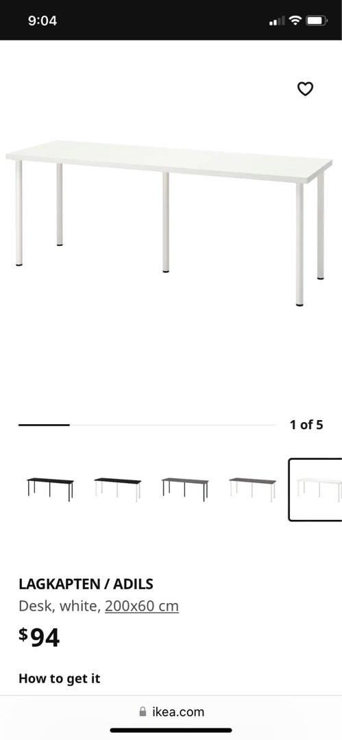 Ikea Long Table 2M, Furniture & Home Living, Furniture, Tables & Sets ...