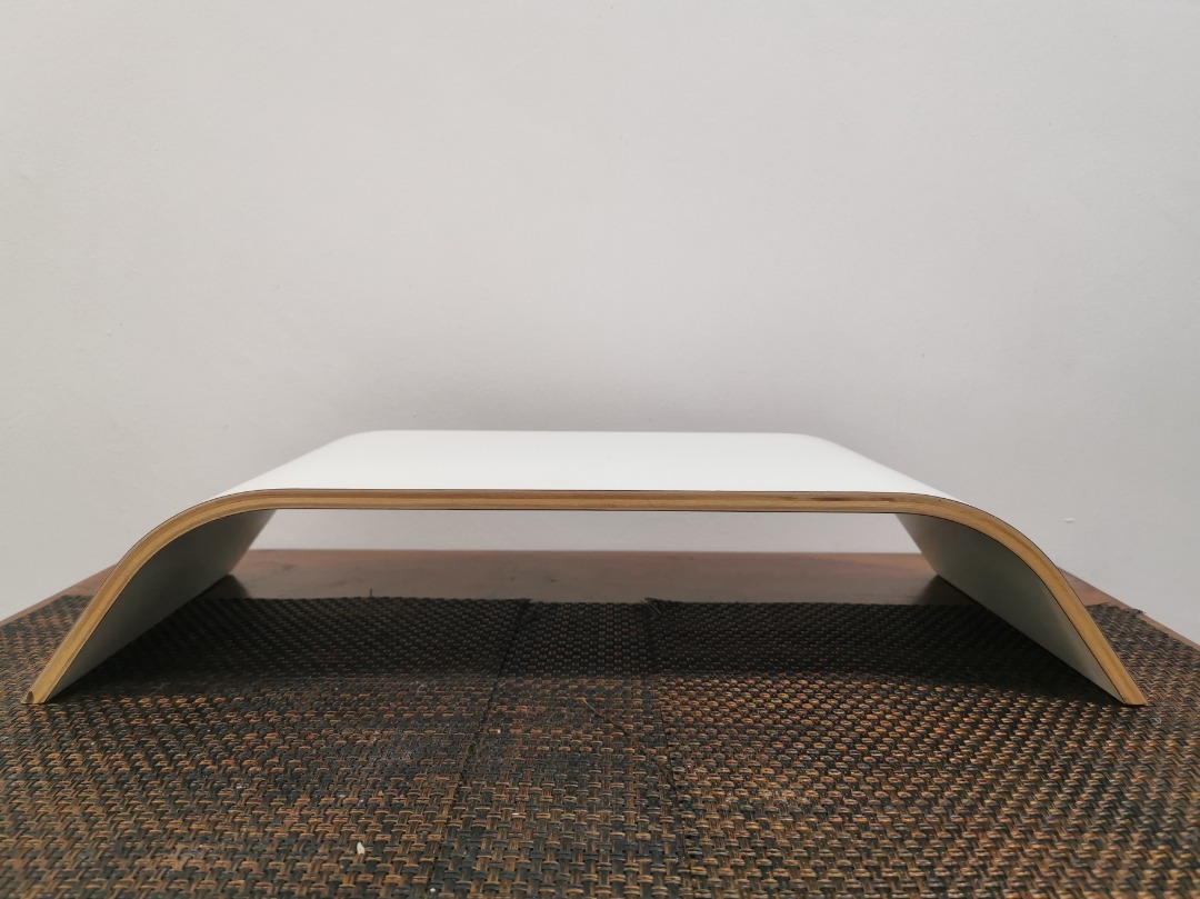 Ikea SIGFINN Monitor riser stand white, Furniture & Home Living, Home ...