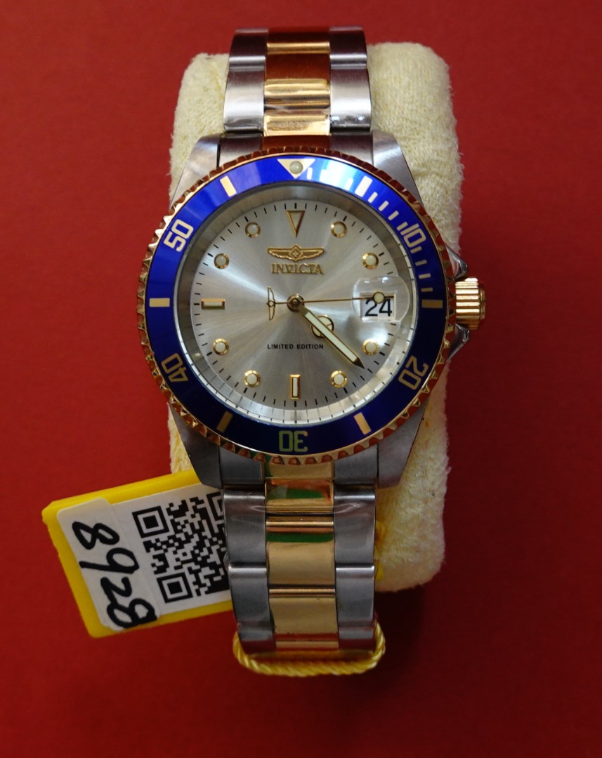 INVICTA 男裝自動錶8928OB, 名牌, 手錶 - Carousell