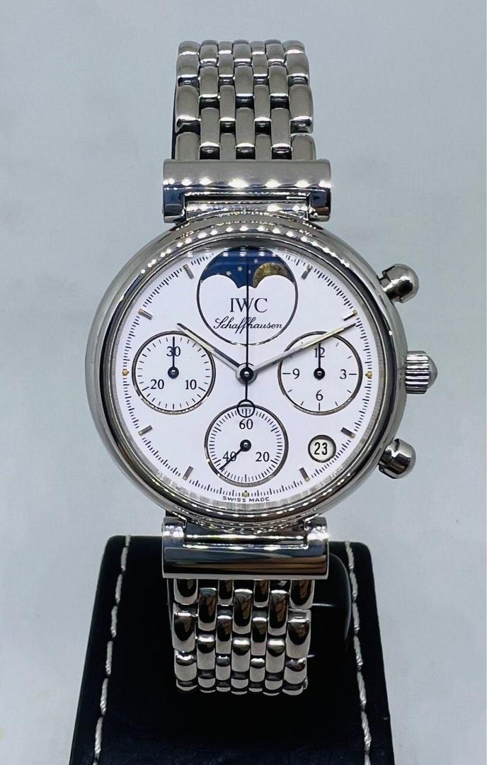 IWC Da Vinci Moon Face Chronograph, Luxury, Watches on Carousell
