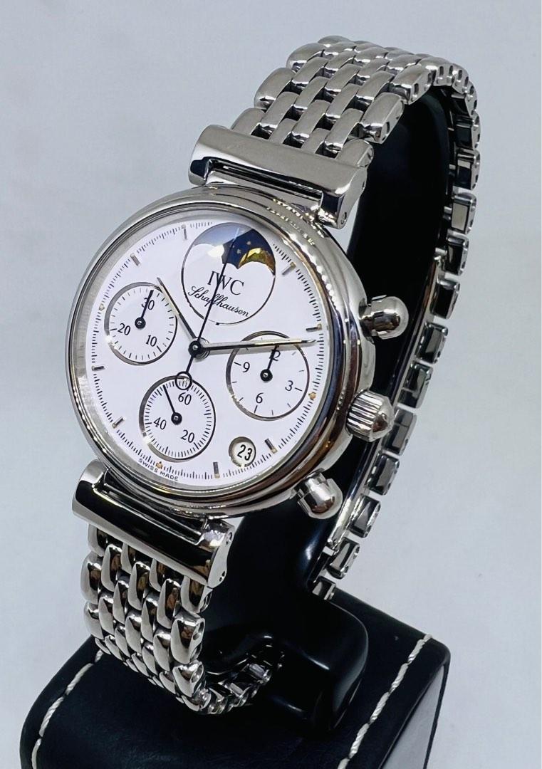 IWC Da Vinci Moon Face Chronograph, Luxury, Watches on Carousell