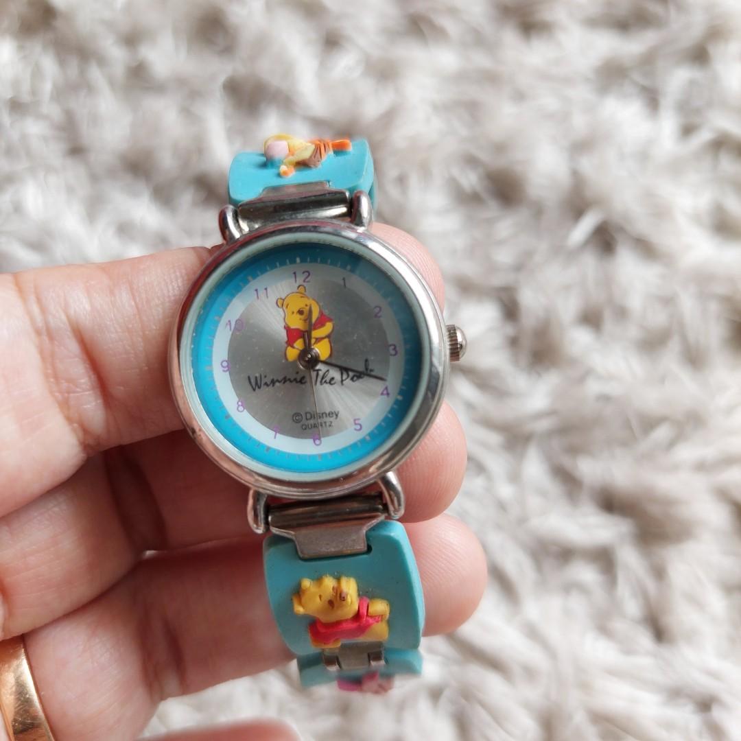 Jam tangan anak cewe disney original pooh, Barang Mewah, Jam Tangan di ...