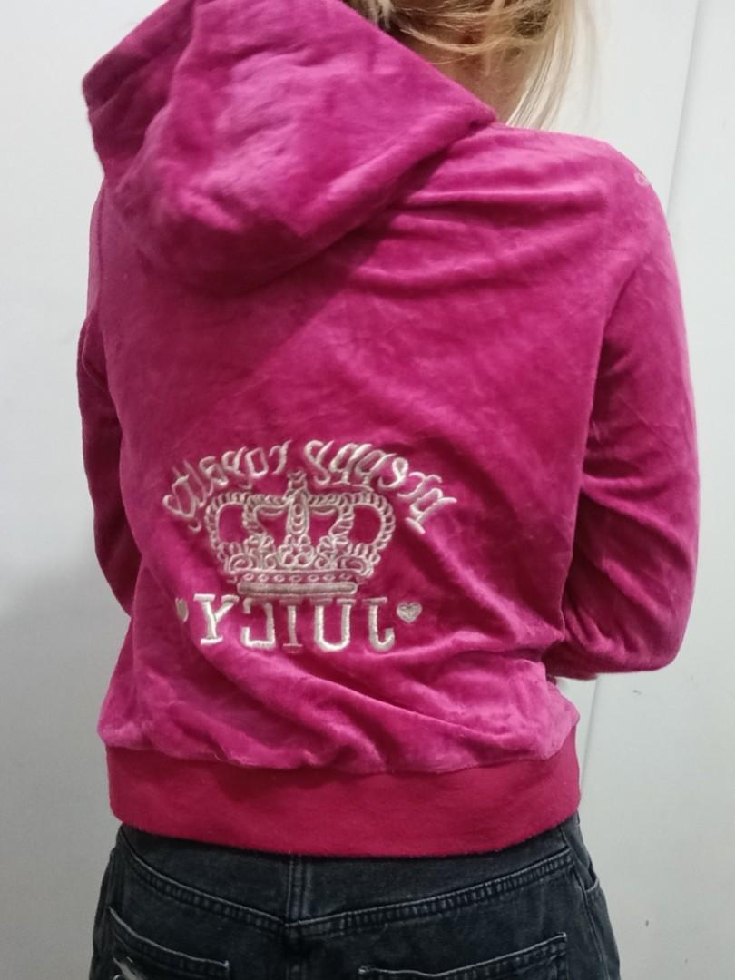 Juicy Couture Hot Pink Preppy Jacket, Women's Fashion, Coats, Jackets ...