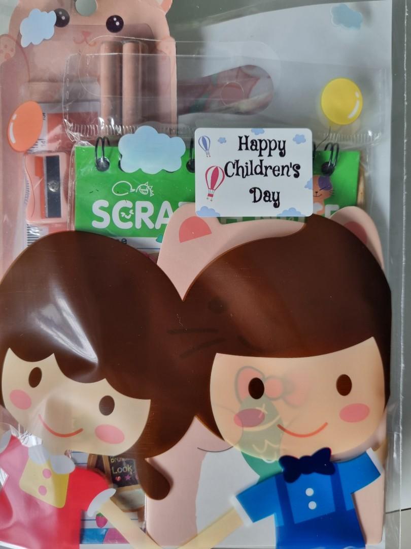 Label stickers and goodies bag, Hobbies & Toys, Stationery & Craft ...