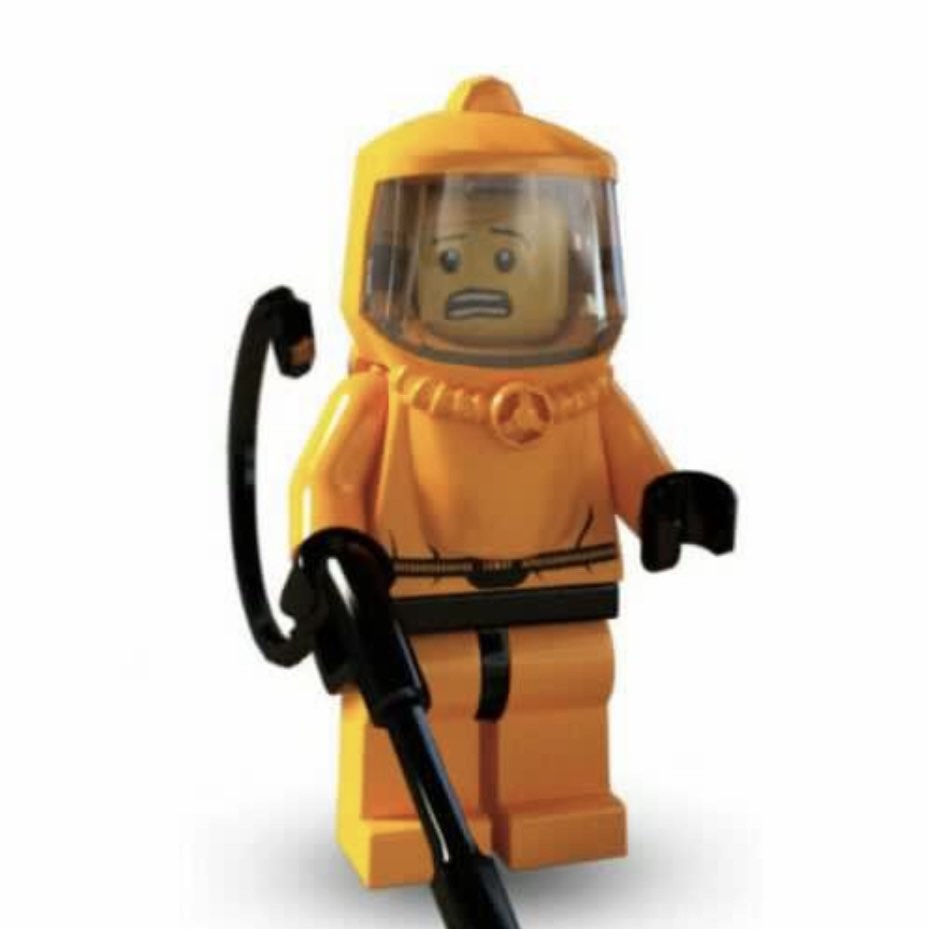 Lego Hazmat Suit Guy, Hobbies & Toys, Toys & Games on Carousell