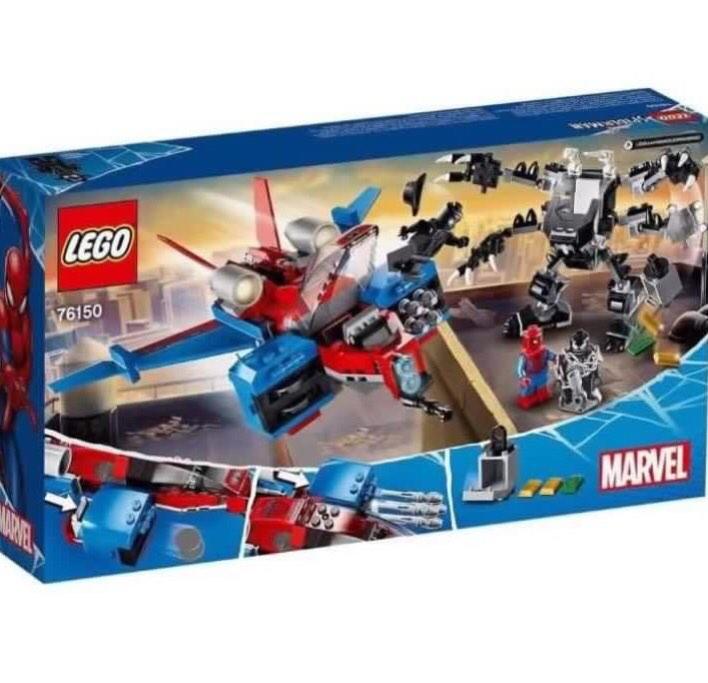 LEGO Spider-Man Jet vs. Venom Mech 76150, Hobbies & Toys, Toys & Games ...