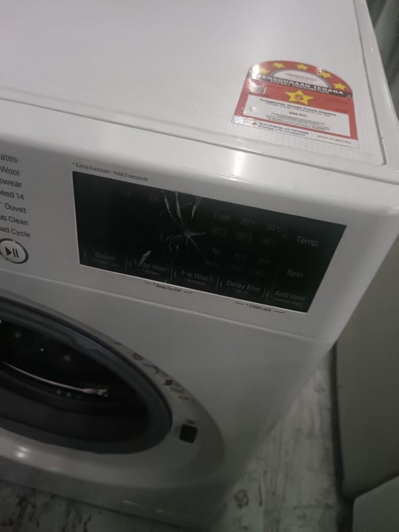 LG washar inverter 10.5 kg, TV & Home Appliances, Washing Machines and ...