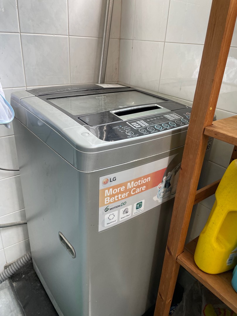 LG Washing Machine 8.5KG Top Load, TV & Home Appliances, Washing ...