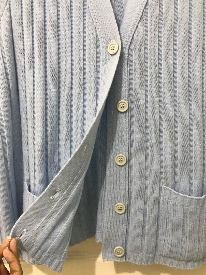 LIGHT BLUE VEST TOP, Women's Fashion, Tops, Others Tops on Carousell