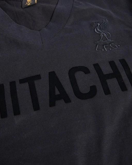 Liverpool Retro 1979 Hitachi Blackout Shirt, Men's Fashion, Activewear ...
