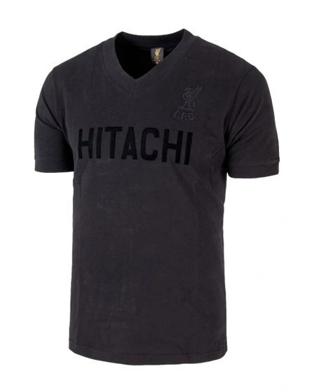 Liverpool Retro 1979 Hitachi Blackout Shirt, Men's Fashion, Activewear ...