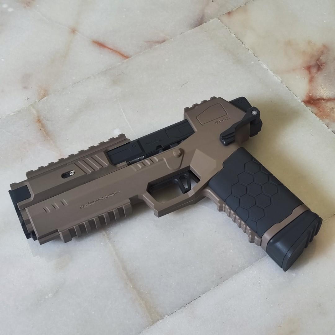 Sold Out Lizzy 2. 0 Gecko Nerf Blaster for kids, Hobbies & Toys, Toys ...