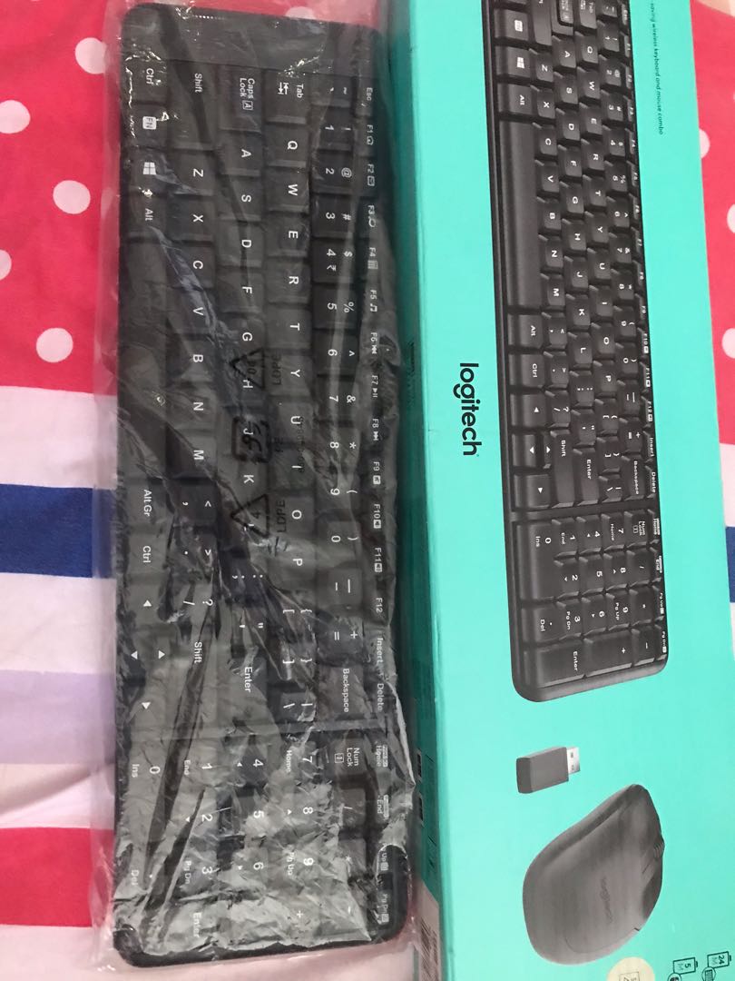 Logitech Wireless Keyboard And Mouse Computers Tech Parts Accessories Computer Keyboard