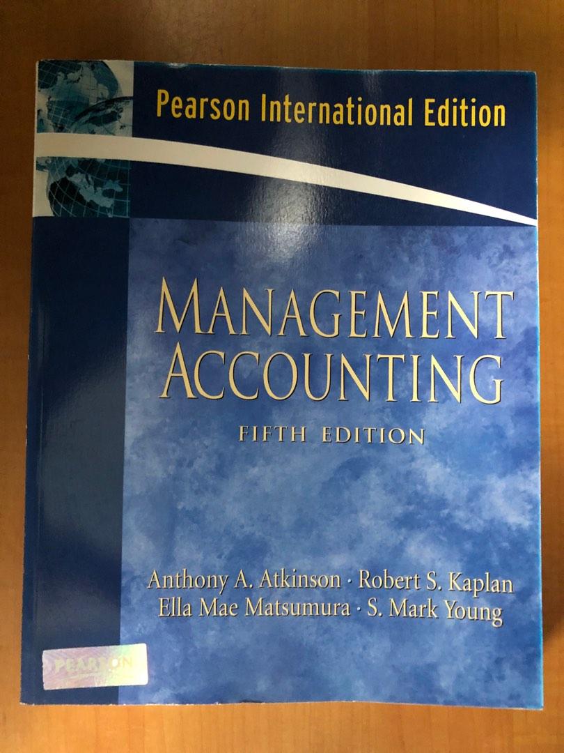 Management accounting (5th Ed) - Pearson International Edition, 興趣及遊戲 ...