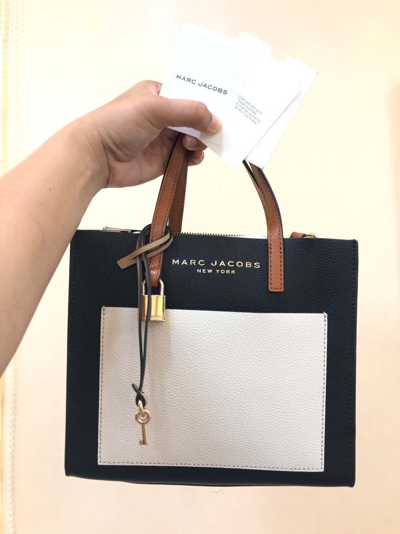 Marc Jacobs Mini Grind Tri Tone color, Women's Fashion, Bags & Wallets ...