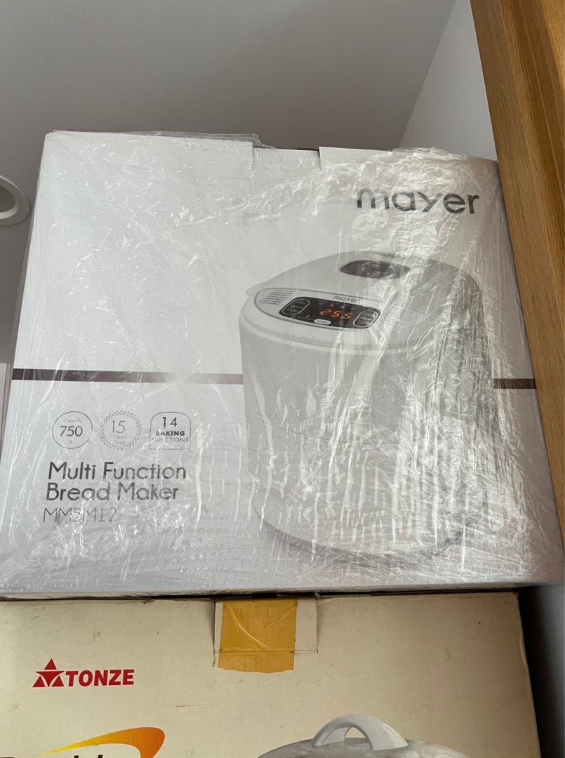 Mayer multi function bread maker MMBM12, TV & Home Appliances, Kitchen ...