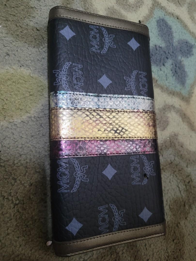MCM trifold long wallet, Women's Fashion, Bags & Wallets, Wallets ...
