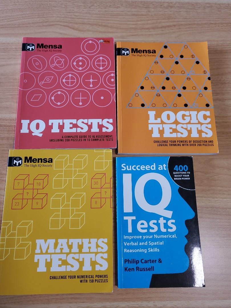 Mensa IQ test (training for Math Olympiad), Hobbies & Toys, Books ...