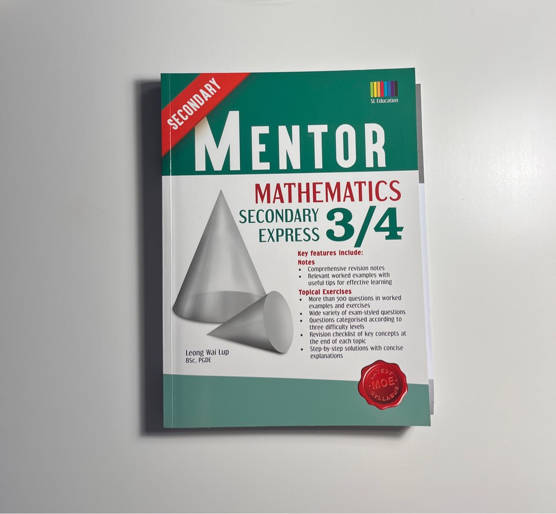 Mentor Math Assessment Book Sec 3/4, Hobbies & Toys, Books & Magazines ...