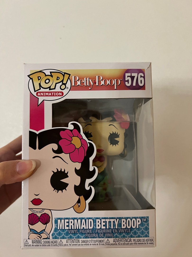 Mermaid Betty Boop Funko Pop, Hobbies & Toys, Memorabilia ...