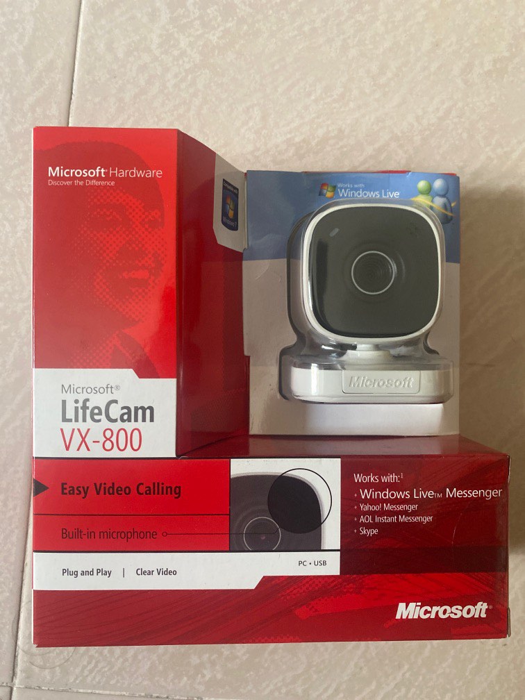Microsoft LifeCam VX-800, Computers & Tech, Parts & Accessories ...