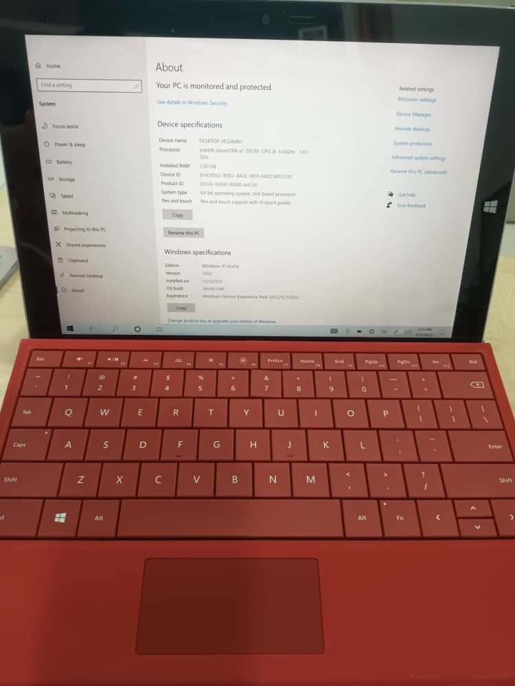 Microsoft Surface 3, 2GB RAM, 64GB, with type cover, Mobile Phones ...